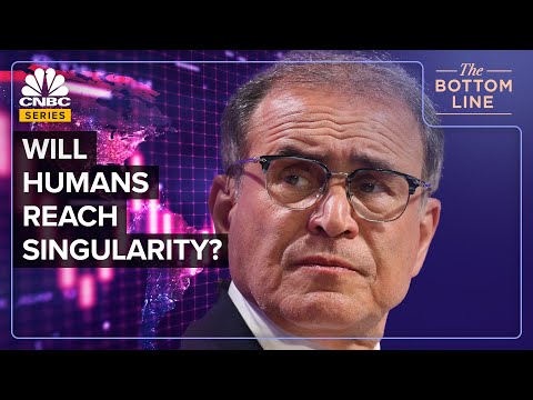 Why The Singularity May Merge Humans And Machines: Nouriel Roubini - CNBC Africa