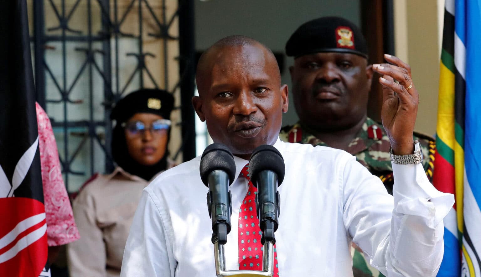 Kenya's new deputy president sworn in after challenge from predecessor ...